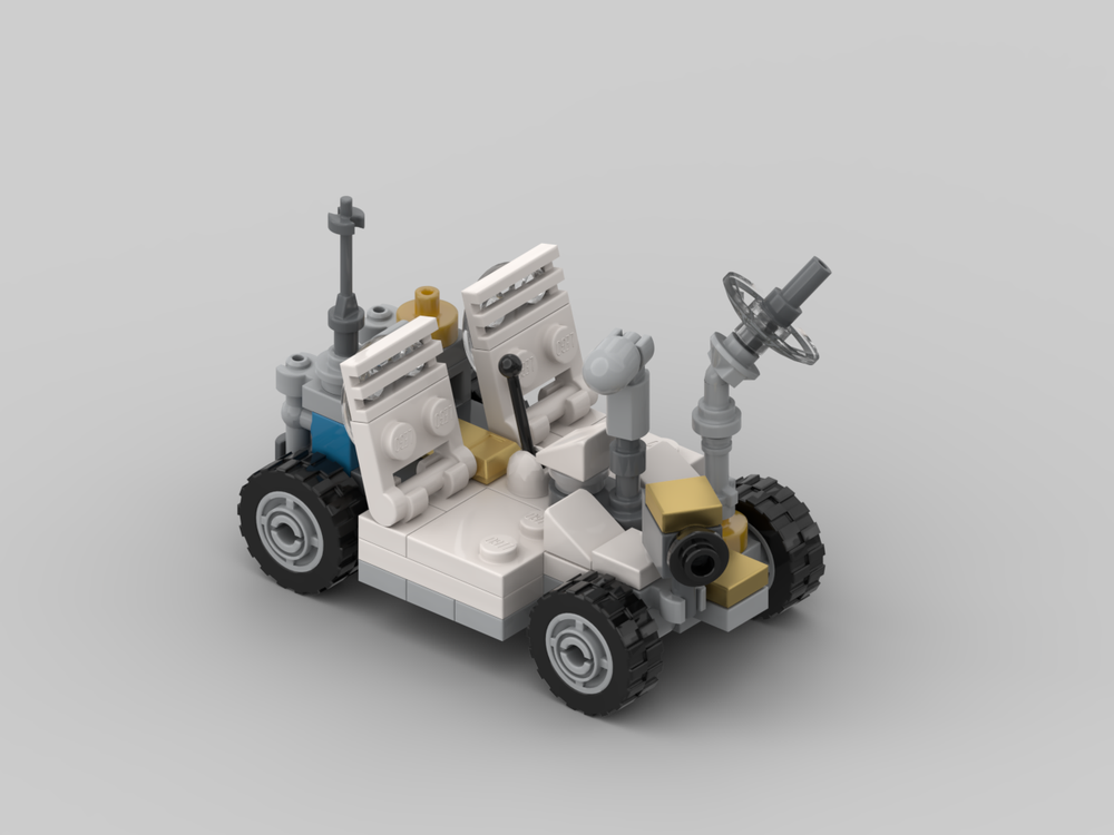 LEGO MOC Apollo Lunar Rover by Paladin1138 | Rebrickable - Build with LEGO