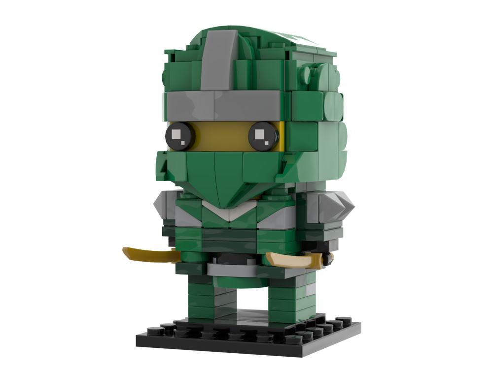 LEGO MOC Lloyd ZX Brickheadz by Ant0noo | Rebrickable - Build with LEGO
