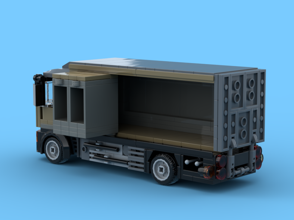 Lego Moc Lkw By Mark19817 Rebrickable Build With Lego