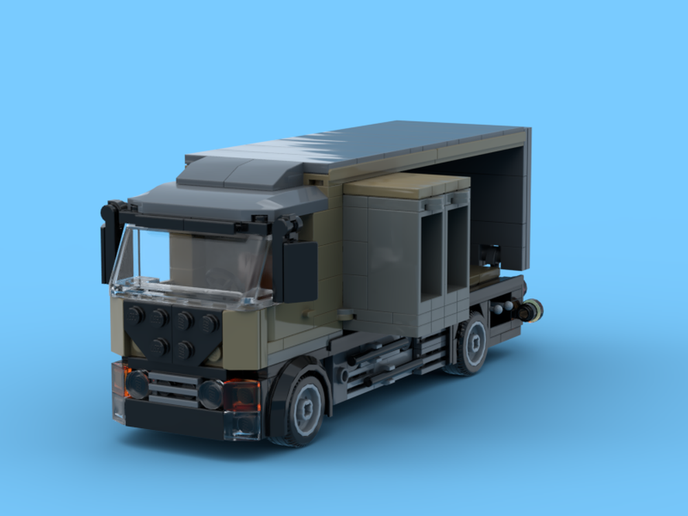 LEGO MOC LKW by Mark19817 | Rebrickable - Build with LEGO