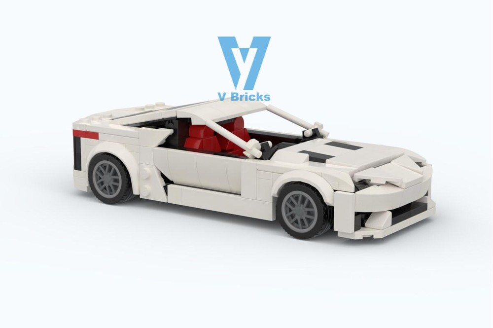 LEGO MOC Lexus LFA （white） by VBricks | Rebrickable - Build with LEGO