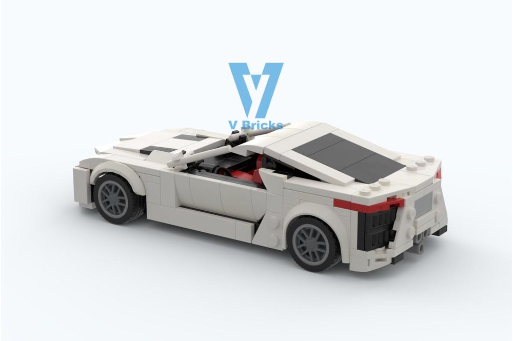 LEGO MOC Lexus LFA （white） by VBricks | Rebrickable - Build with LEGO