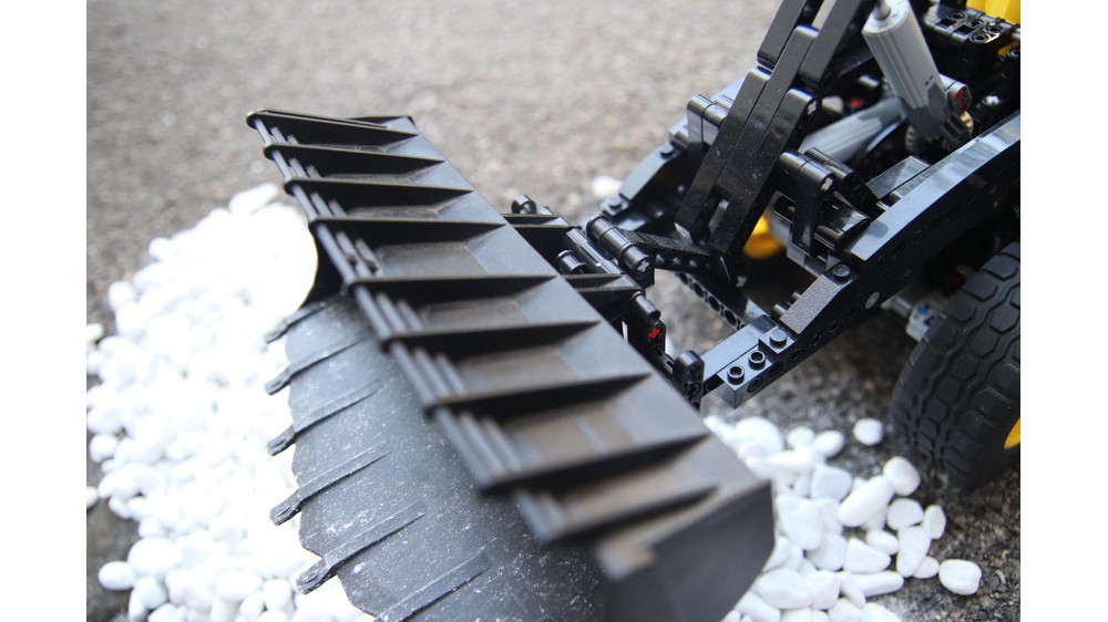 Lego Moc Wheel Loader Moc Cb001 By Hobby Builder Rebrickable Build