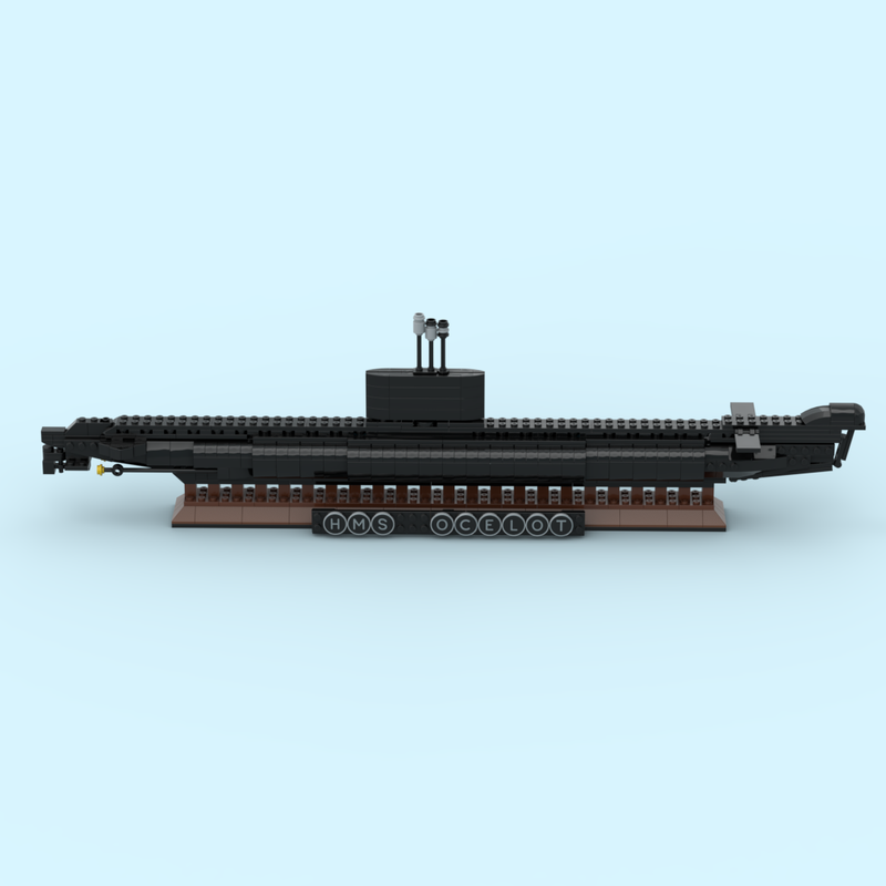 LEGO MOC HMS Ocelot Submarine by BespokeLegoDesigns | Rebrickable ...