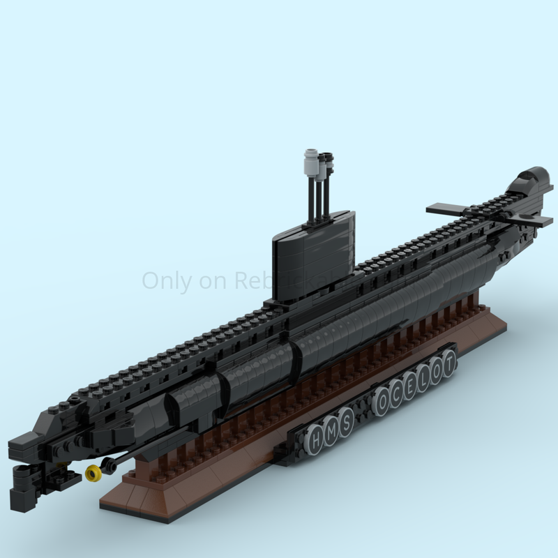LEGO MOC HMS Ocelot Submarine by BespokeLegoDesigns | Rebrickable ...