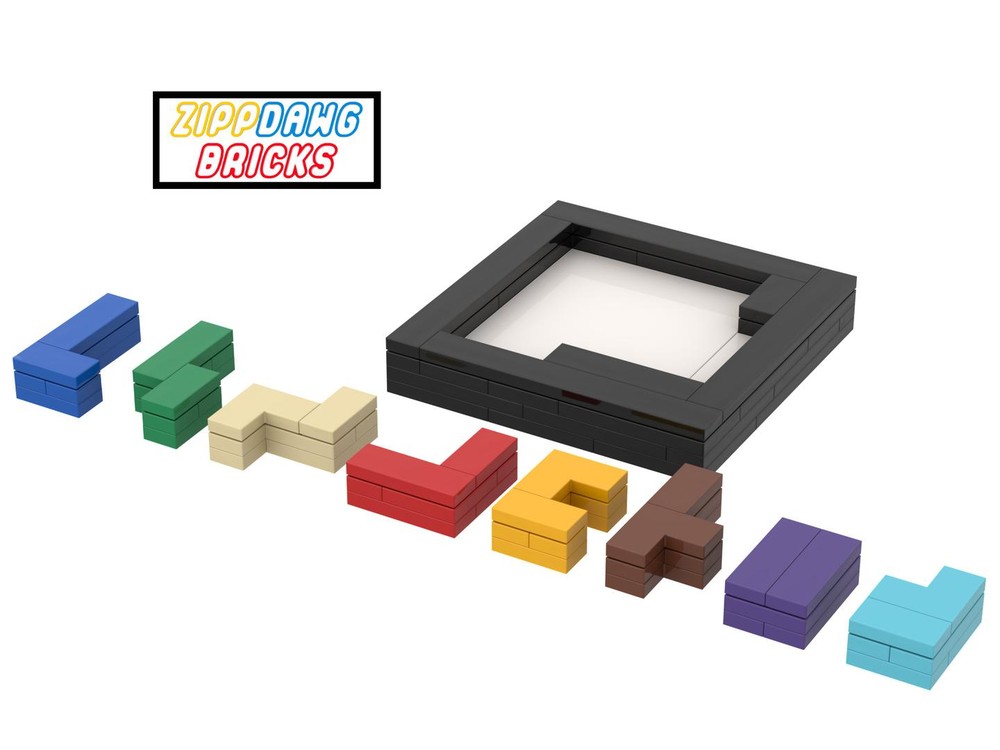 LEGO MOC Lego Daily Puzzle by jmwhitzippo | Rebrickable - Build with LEGO