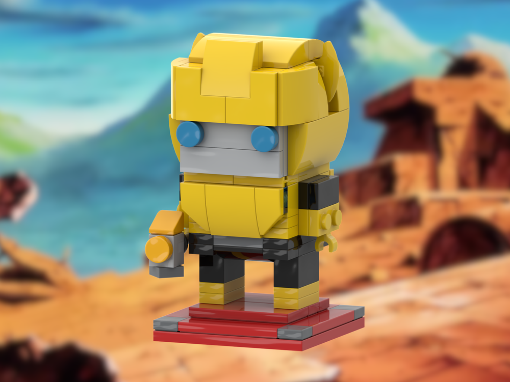 LEGO MOC Bumblebee Brickhead by Bucktopus | Rebrickable - Build with LEGO