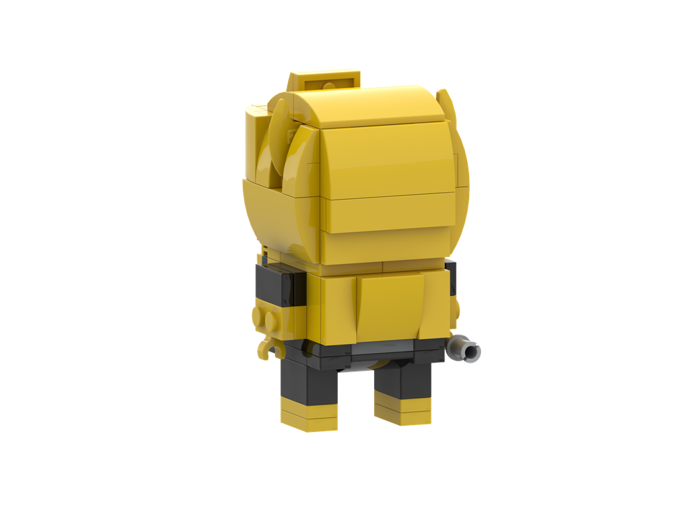 Lego Moc Bumblebee Brickhead By Bucktopus Rebrickable Build With Lego