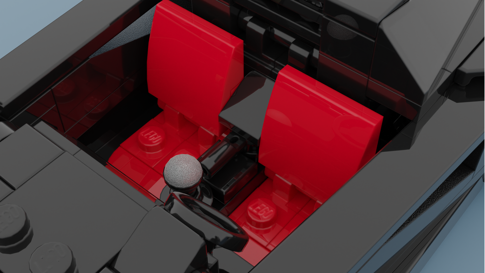 LEGO MOC ⚫Ferrari F40 Blackout by 𝒯𝐻𝐹 𝒮𝓉𝓊𝒹𝒾𝑜™ | Rebrickable - Build ...