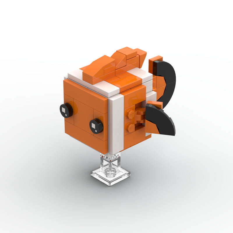 LEGO MOC Nemo - Finding Nemo by NWQZ | Rebrickable - Build with LEGO