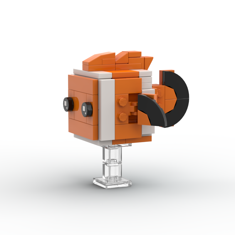 LEGO MOC Nemo - Finding Nemo by NWQZ | Rebrickable - Build with LEGO