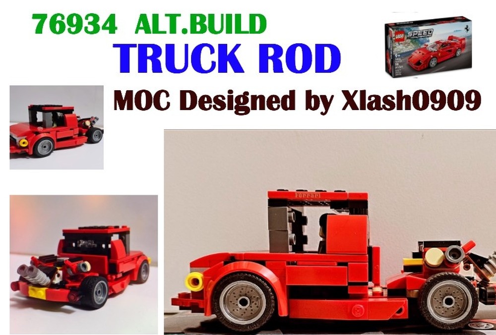 LEGO MOC 76934 TRUCK ROD by xlash0909 | Rebrickable - Build with LEGO