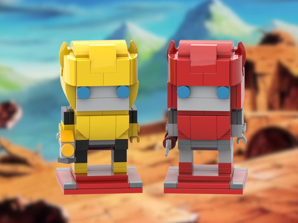 LEGO MOC-192988 Bumblebee & Cliffjumper - 2 Pack by Bucktopus ...