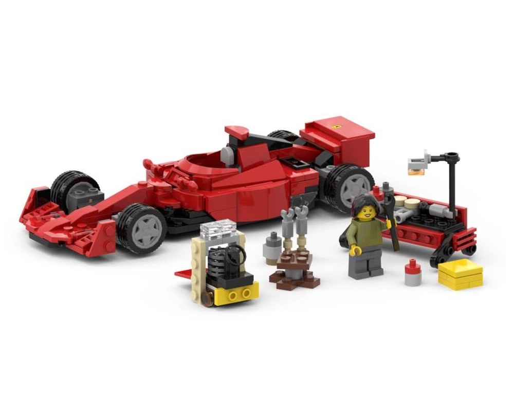 LEGO MOC Ferrari F1 Race Car (76934 Alternative Builds) by PONPANPINO ...