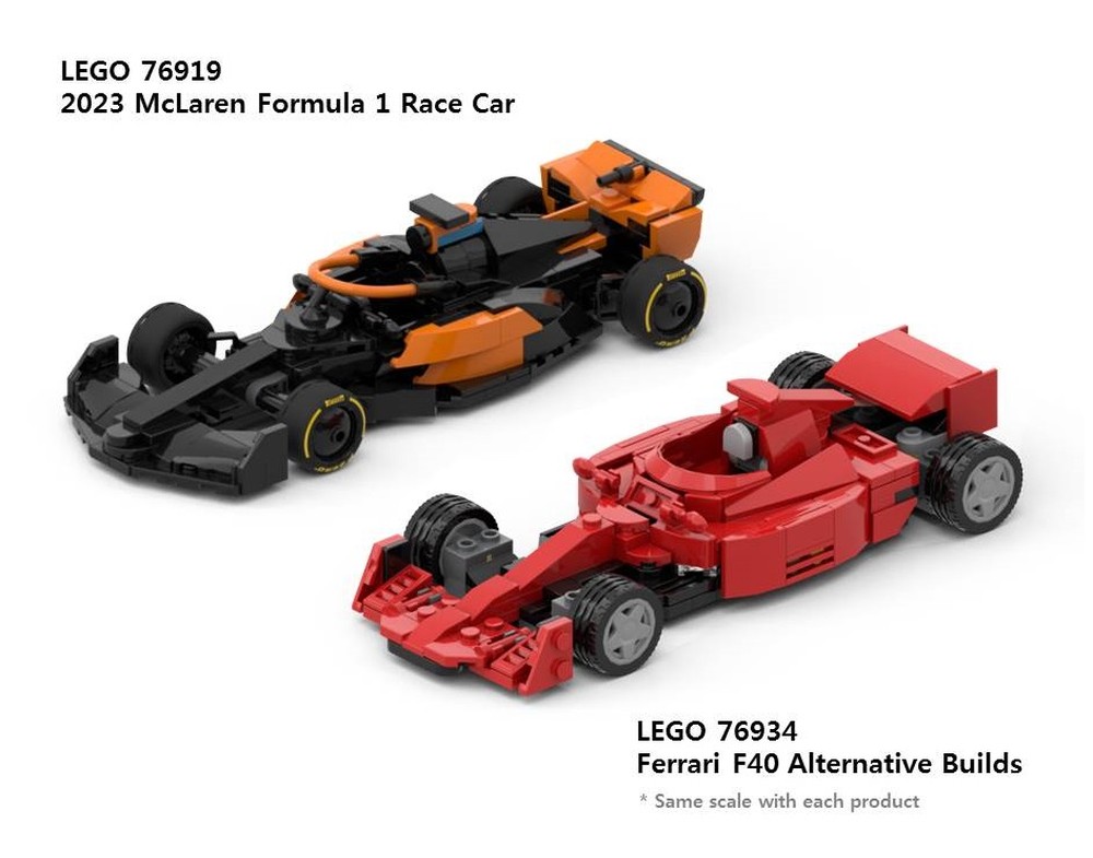 LEGO MOC Ferrari F1 Race Car (76934 Alternative Builds) by PONPANPINO ...