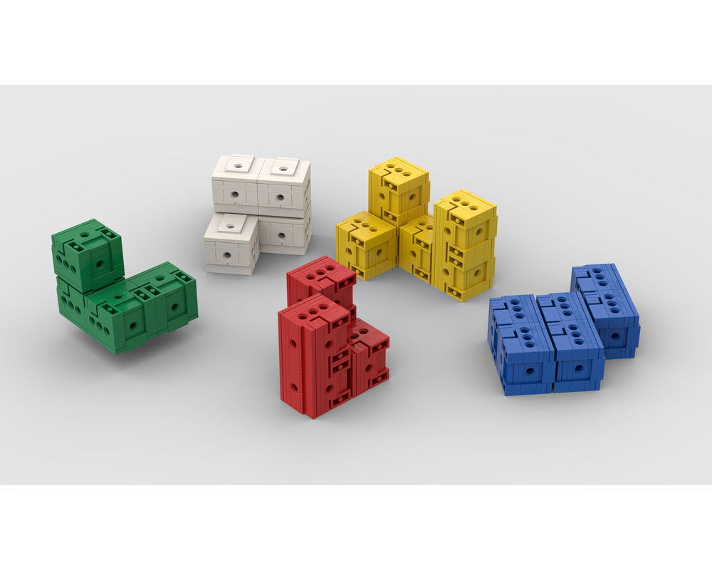 Lego Moc Customizable Puzzle Cube By Rapter358 Rebrickable Build