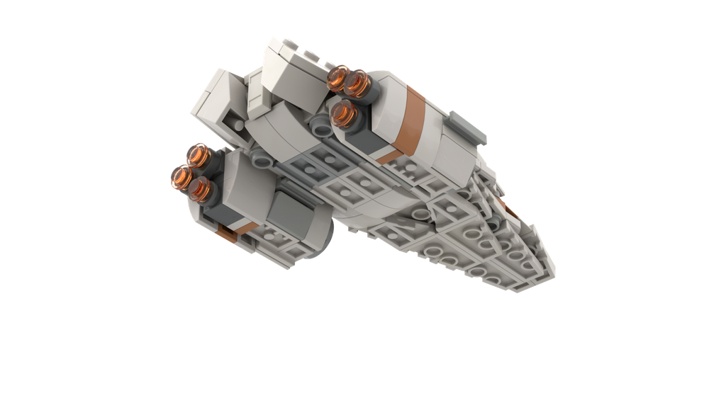 Lego Moc Kestrel 1300 Scale By Qwinter Rebrickable Build With Lego