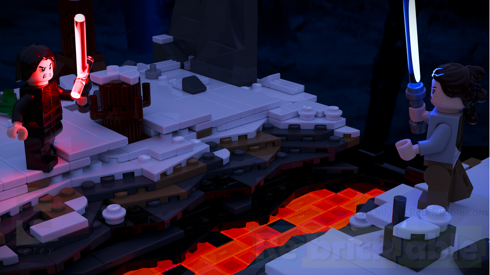 LEGO MOC Duel on Starkiller Base - 75236 EXPANSION MOD by ETBYbrickz ...