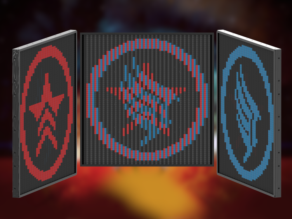 LEGO MOC Paragon/Renegade Cheese Slope Art by Bucktopus | Rebrickable ...