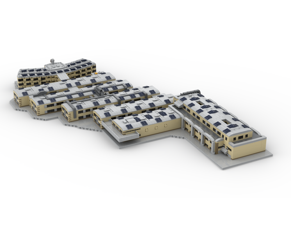 LEGO MOC Microscale Factory Complex by Blockwise | Rebrickable - Build ...