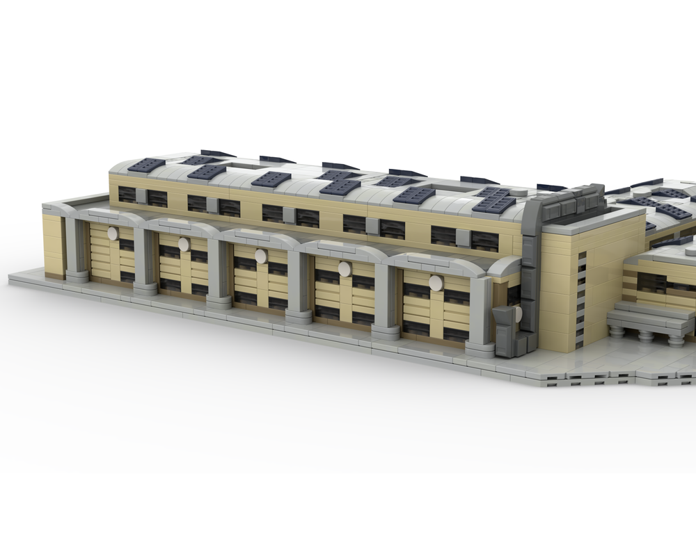 LEGO MOC Microscale Factory Complex by Blockwise | Rebrickable - Build ...