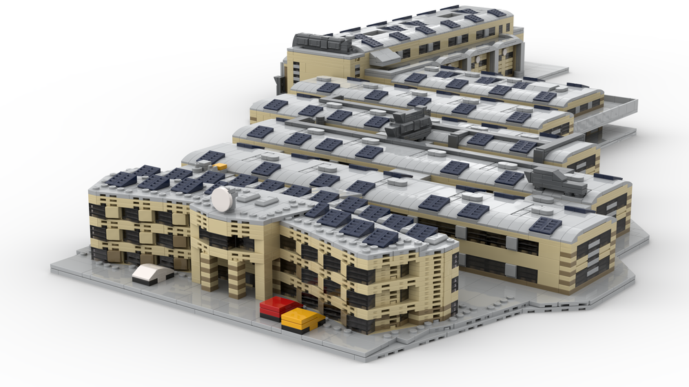 LEGO MOC Microscale Factory Complex by Blockwise | Rebrickable - Build ...