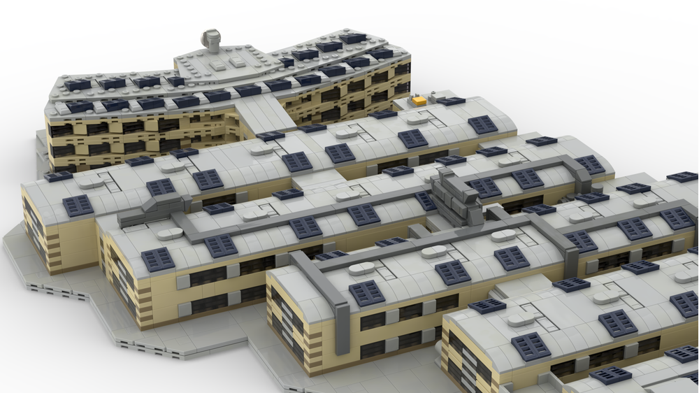 LEGO MOC Microscale Factory Complex by Blockwise | Rebrickable - Build ...