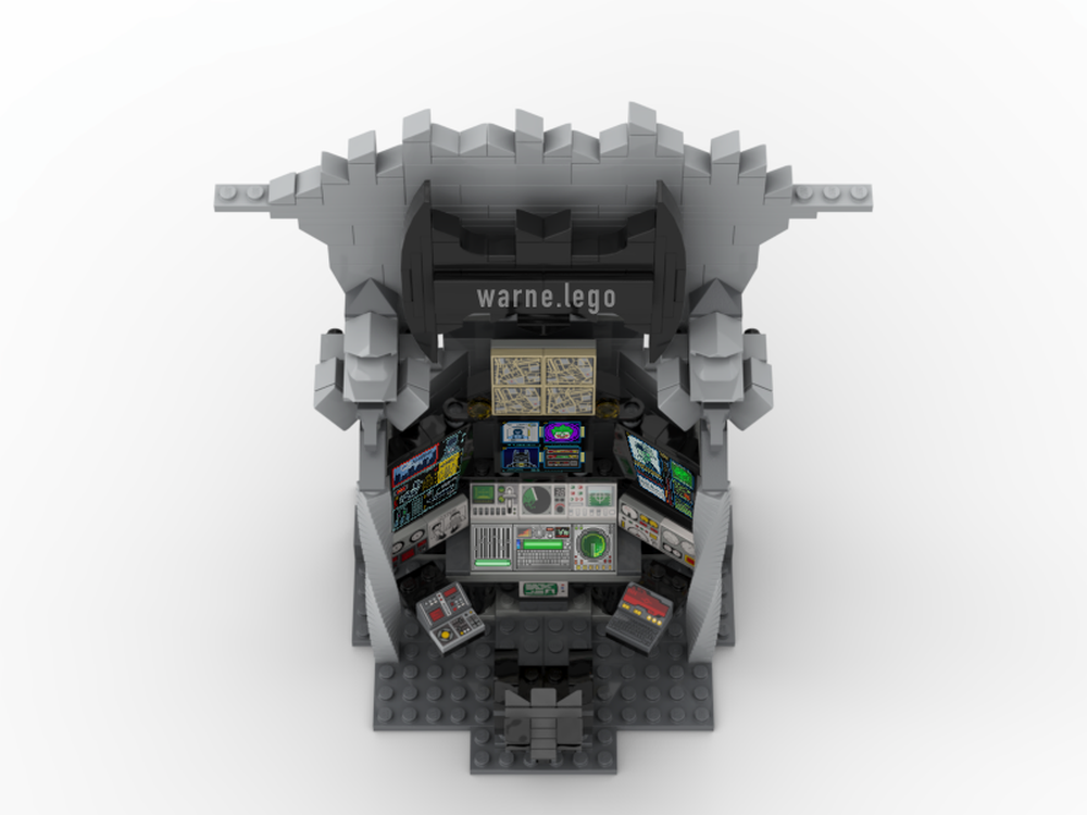 LEGO MOC Control Station for Batcave by Warne.lego | Rebrickable ...
