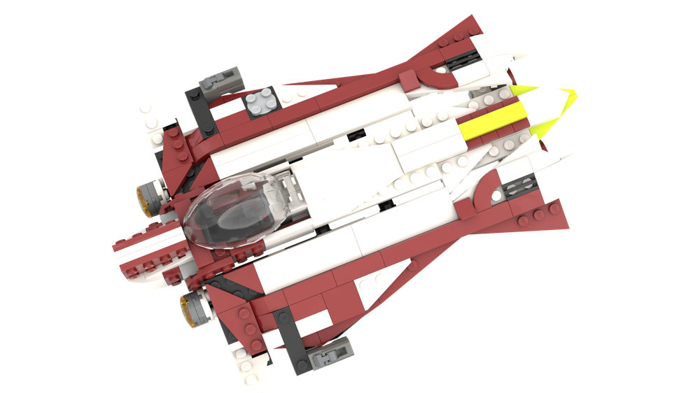 Lego Moc Obi Wans Dark Red Angel 75333 Alternative By Zsoltom
