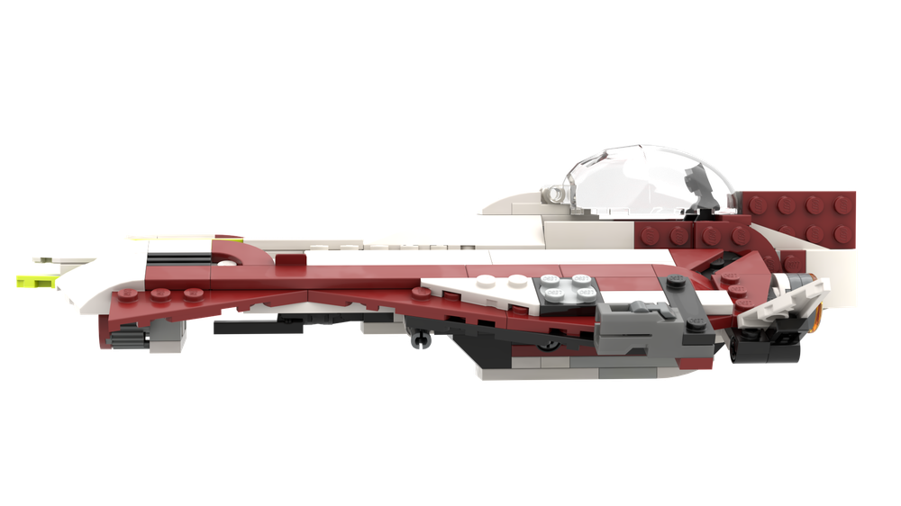 Lego Moc Obi Wans Dark Red Angel 75333 Alternative By Zsoltom