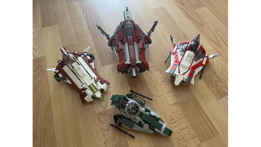 Lego Moc Obi Wans Dark Red Angel 75333 Alternative By Zsoltom