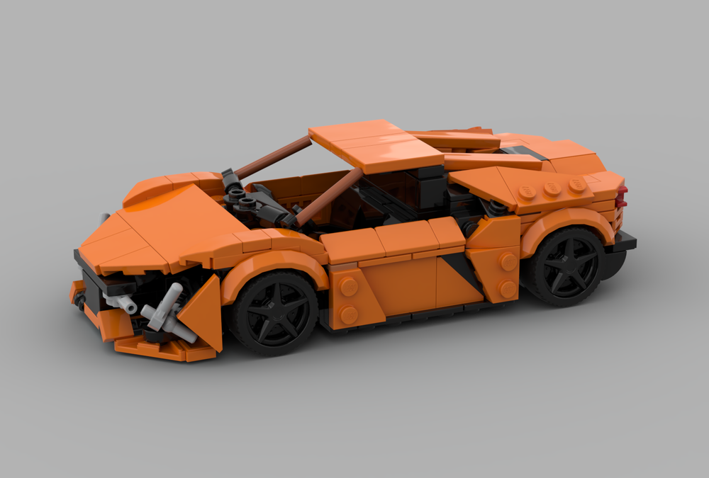 LEGO MOC Lamborghini Revuelto by Asphalt Arsenal | Rebrickable - Build ...