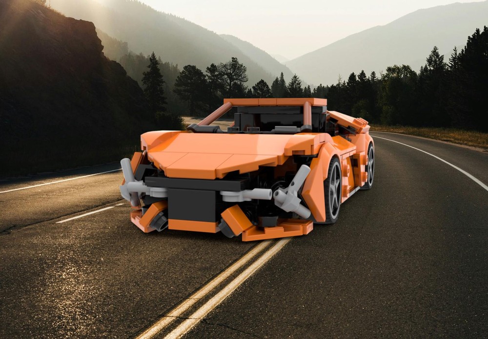 LEGO MOC Lamborghini Revuelto by Asphalt Arsenal | Rebrickable - Build ...