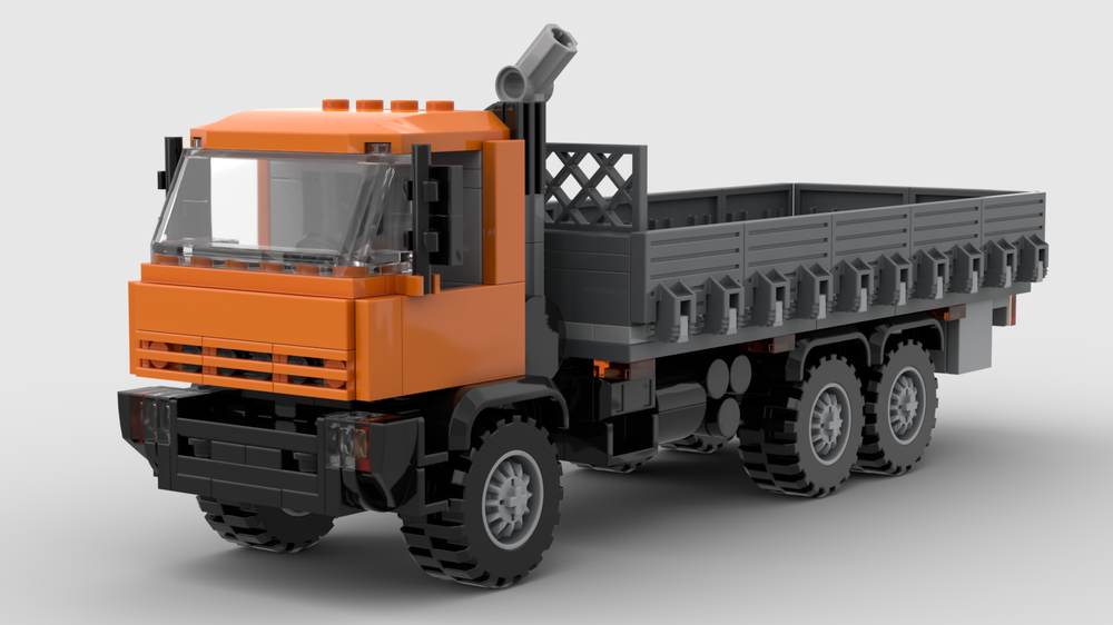 LEGO MOC 6x6 off-road truck by phigeon | Rebrickable - Build with LEGO