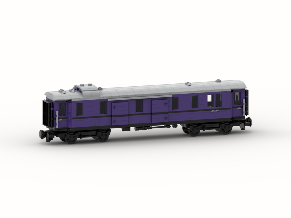 LEGO MOC Historical Rheingold Baggage Wagon (8W) by copernicus508 ...