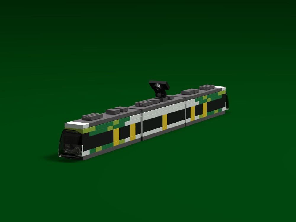 Lego Moc Melbourne E Class Tram Micro By Psiborgvip Rebrickable