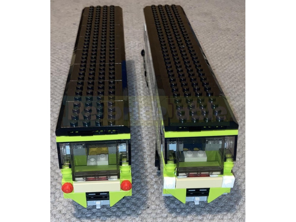 Lego Moc 60337 Alternate Build Class 171 Turbostar Two Carriage Dmu