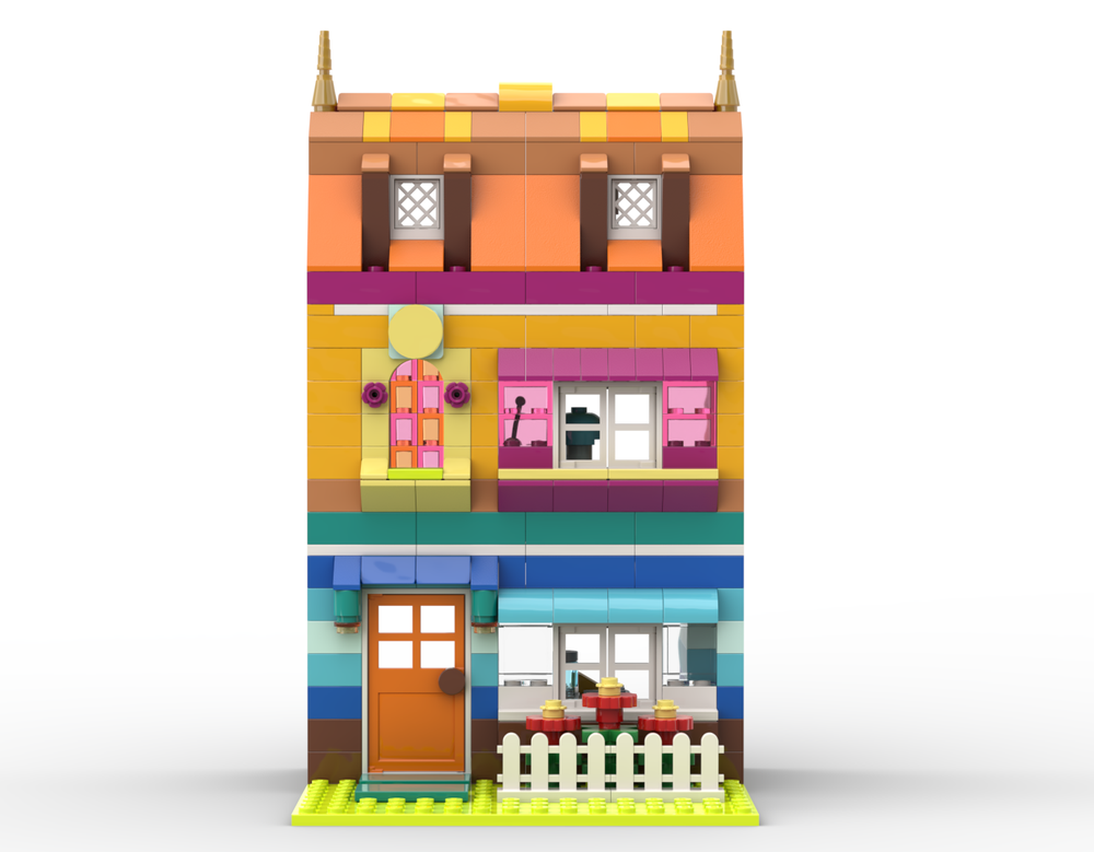 LEGO MOC-193052 11038 Doll house by Lenarex | Rebrickable - Build with LEGO