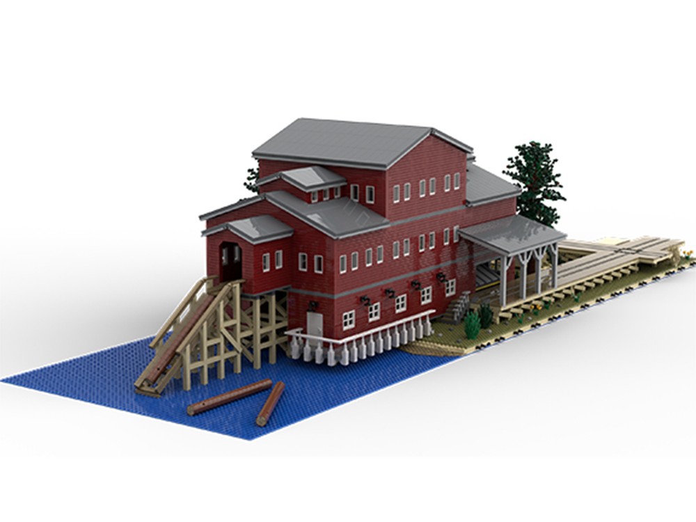LEGO MOC Sawmill Series: Sawmill 8 by jepaz | Rebrickable - Build with LEGO