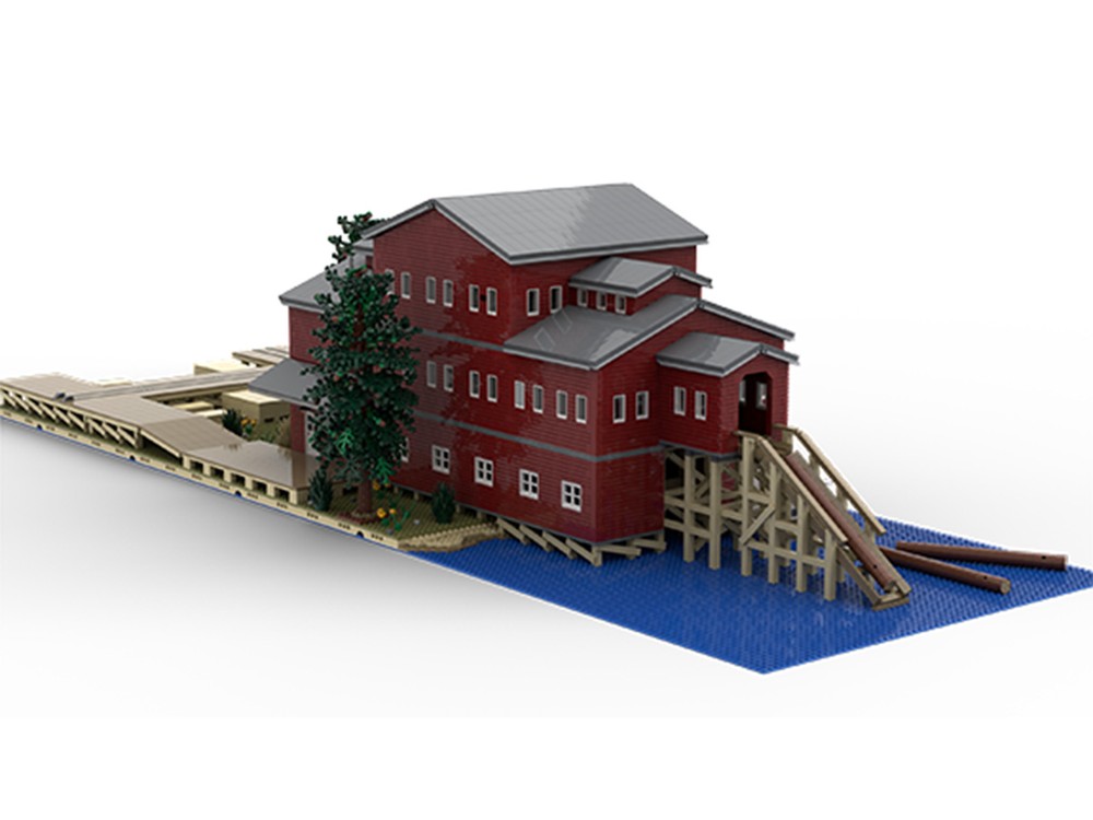 Lego Moc Sawmill Series Sawmill 8 By Jepaz Rebrickable Build With Lego