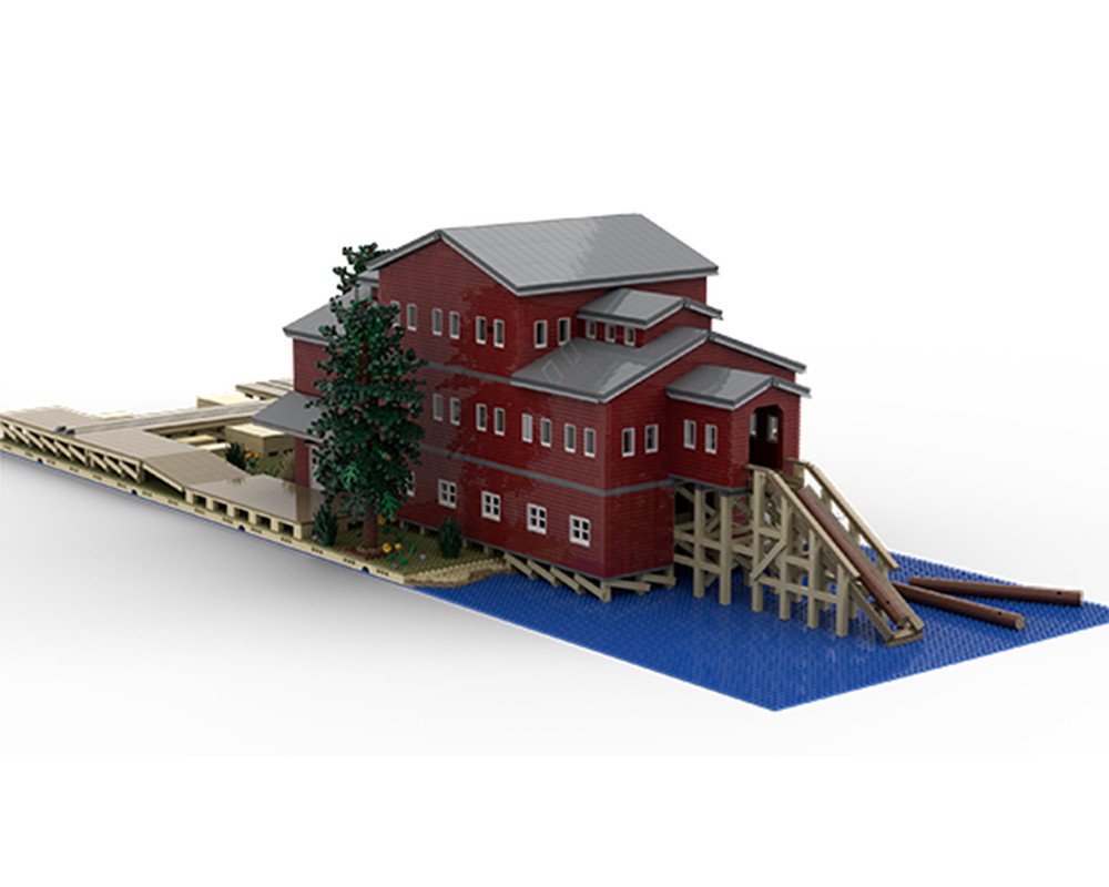LEGO MOC Sawmill Series: Sawmill 8 by jepaz | Rebrickable - Build with LEGO