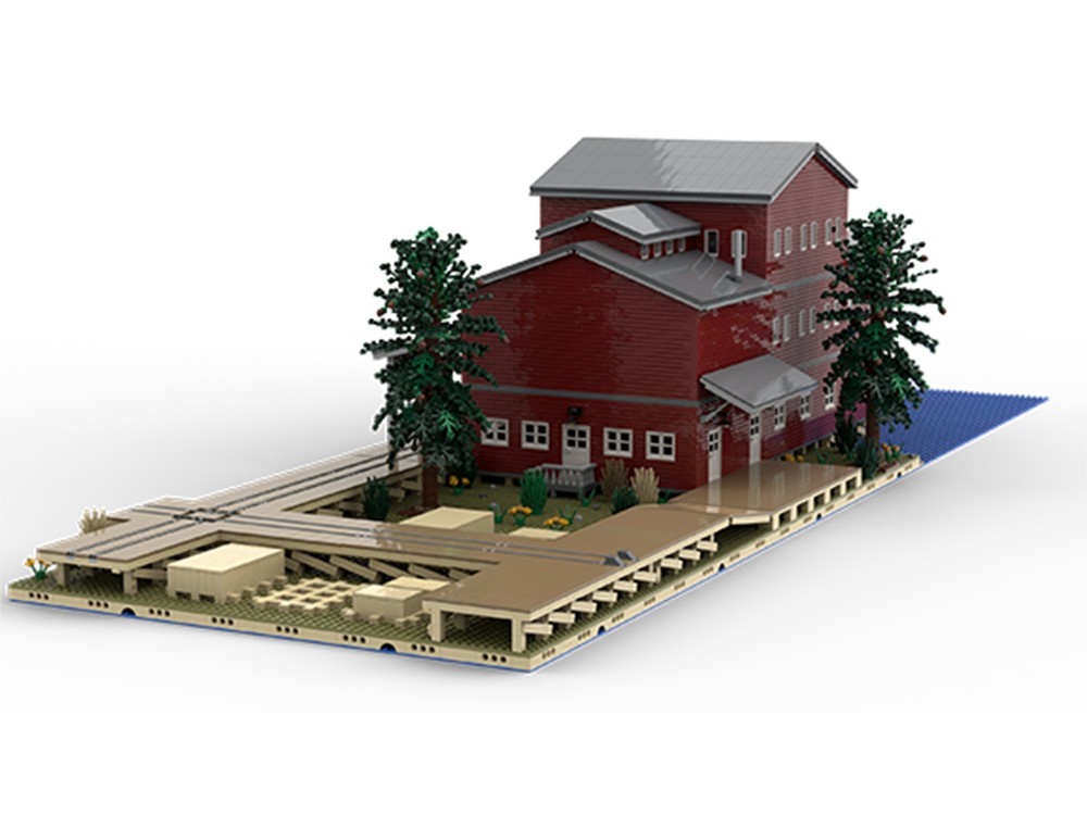 Lego Moc Sawmill Series Sawmill 8 By Jepaz Rebrickable Build With Lego