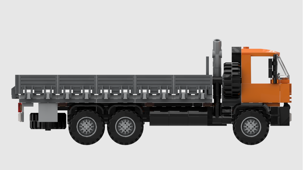 Lego Moc 6x6 Off Road Truckimproved Version By Phigeon Rebrickable