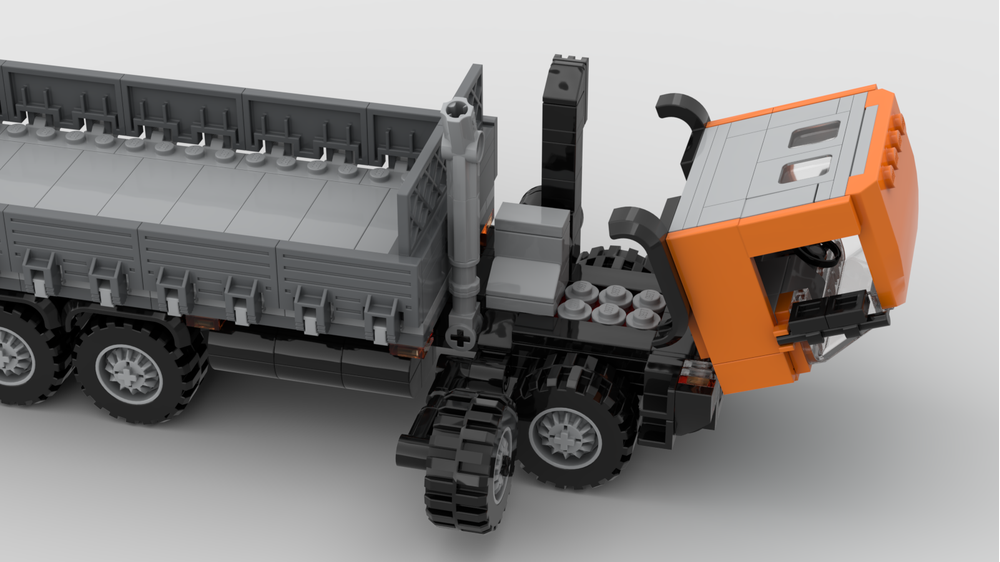 Lego Moc 6x6 Off Road Truckimproved Version By Phigeon Rebrickable