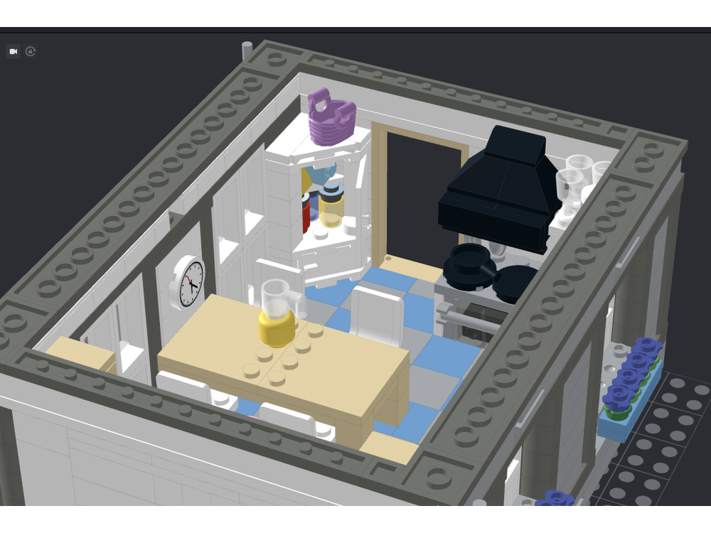 Lego Moc House Module By Cornflake67 Rebrickable Build With Lego