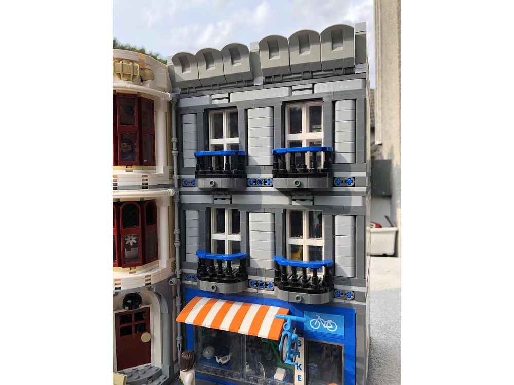 Lego Moc House Module By Cornflake67 Rebrickable Build With Lego