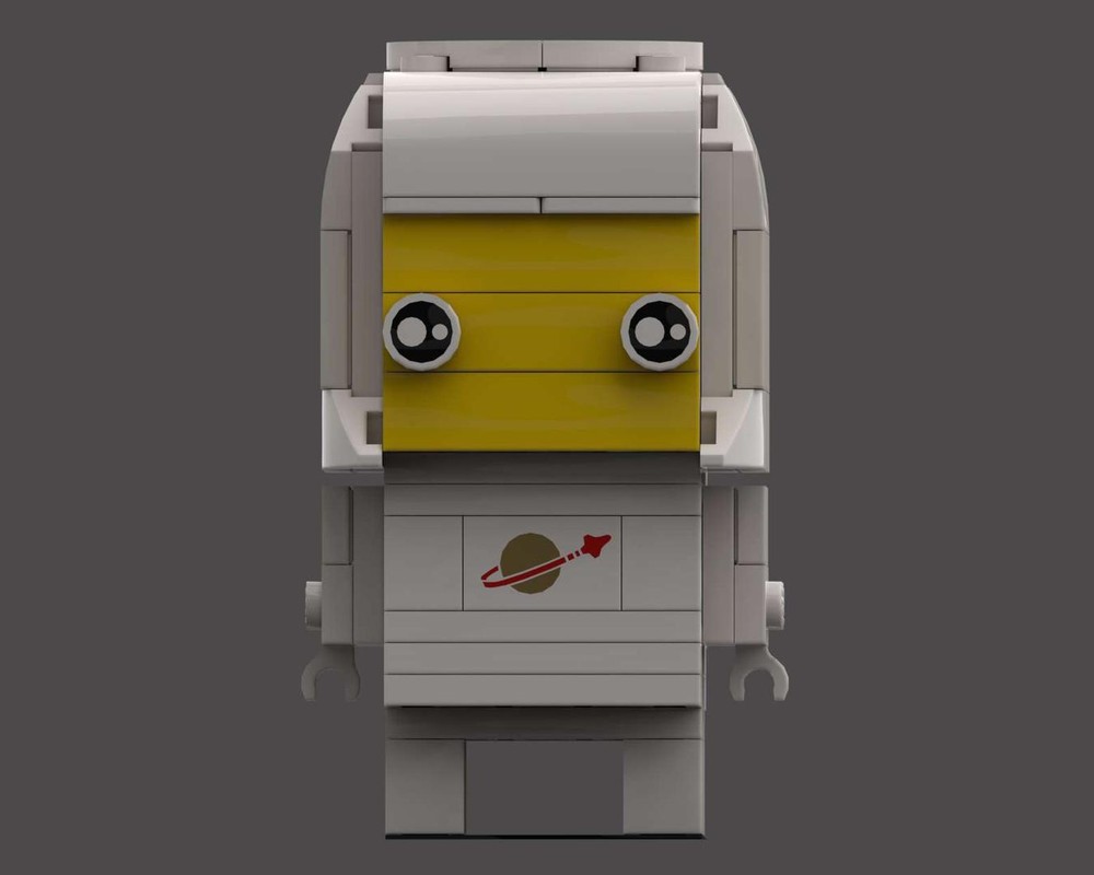 LEGO MOC Astronaut Brickheadz by IndianaJones81 | Rebrickable - Build ...