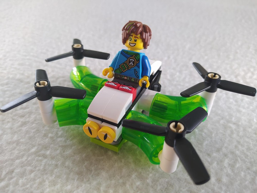 LEGO MOC 71471 Quadracopter by thekitchenscientist | Rebrickable ...