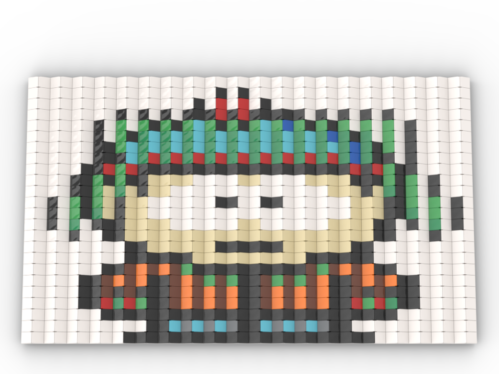 LEGO MOC-193071 South Park Stan and Kyle two-sided picture (Lenticular ...