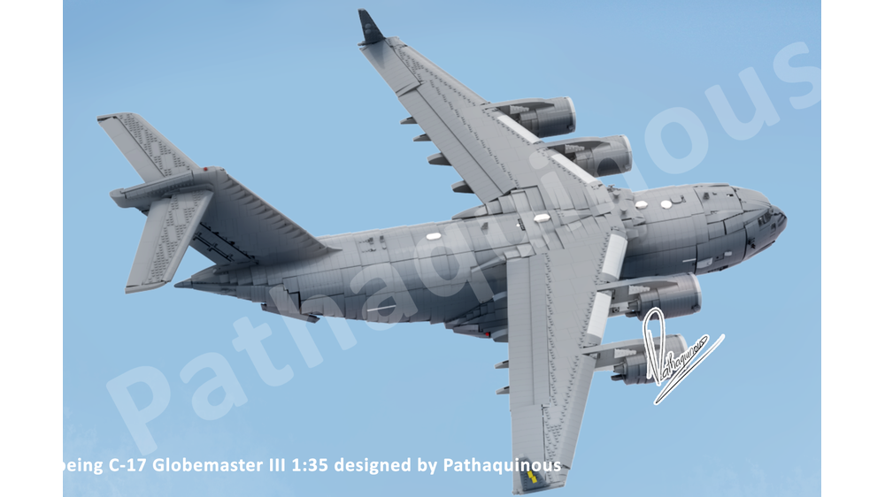 LEGO MOC Boeing C-17 Globemaster III by Pathaquinous | Rebrickable ...